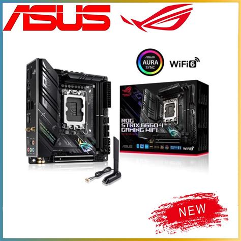 NEW For Intel B B I For ASUS ROG STRIX B I GAMING WIFI DDR Motherboard Computer Socket