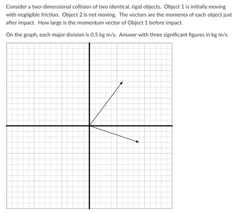 Solved Consider A Two Dimensional Collision Of Two