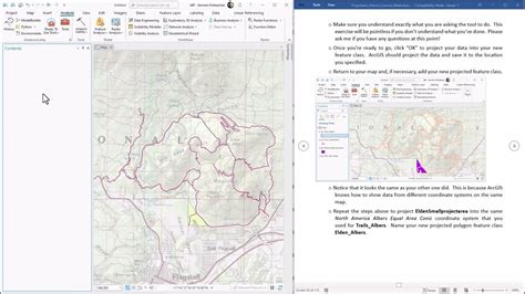 Projections And Datums In Arcgis Pro Lab Exercise 2 Youtube