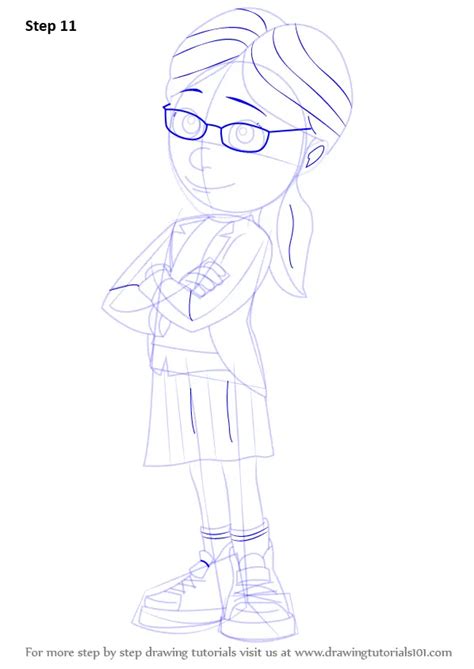 How To Draw Margo From Despicable Me Despicable Me Step By Step Drawingtutorials Com