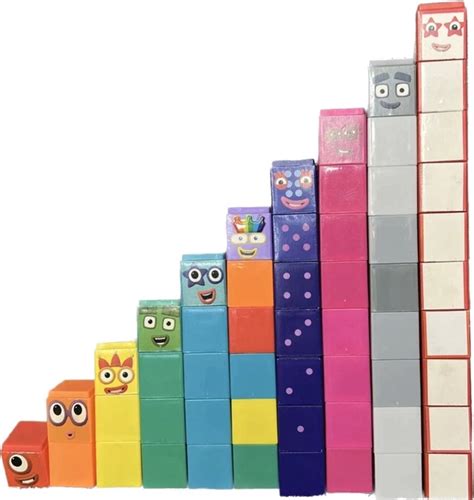 NUMBERBLOCKS BUILD YOUR Own Activity Cubes Numbers Toys CBeebies PicClick UK