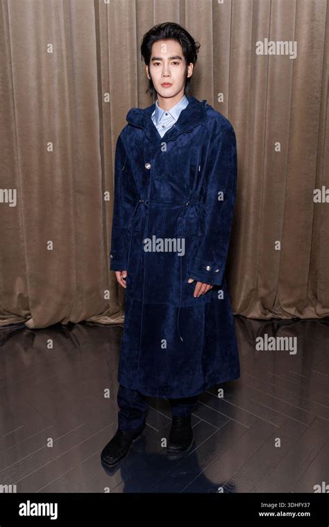 Paris Frankreich 21st Jan 2026 Yosh Yu Shi Attends Dior Homme Fall