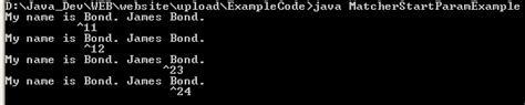 Pattern Compile Matcher Regular Expressions Java