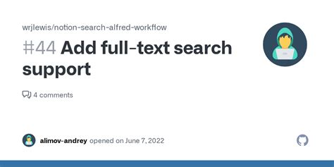 add full text search support · issue 44 · wrjlewis notion search