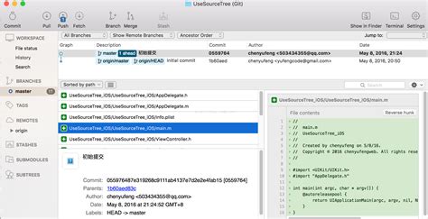Git可视化工具SourceTree的使用 配置管理 火龙果软件