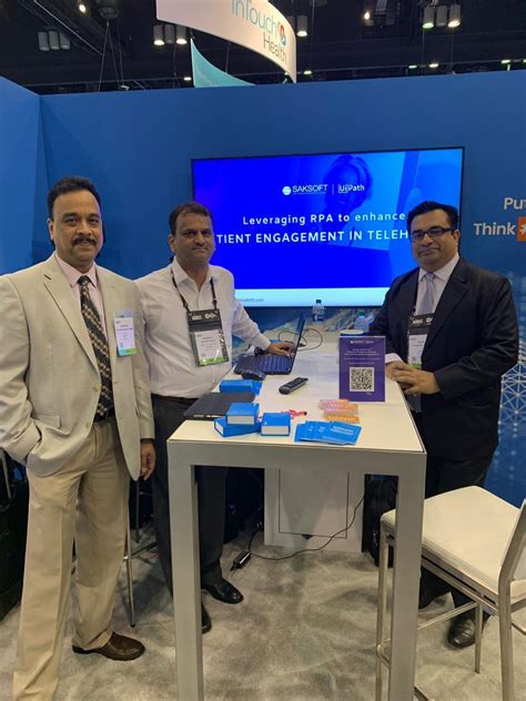Saksoft On Linkedin Rpa Patientengagement Patientcare Himss19 Hit Healthcareinnovation…