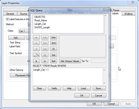 Arcgis Desktop Using Values From One Field As Parameters And Another Field To Label In Arcmap
