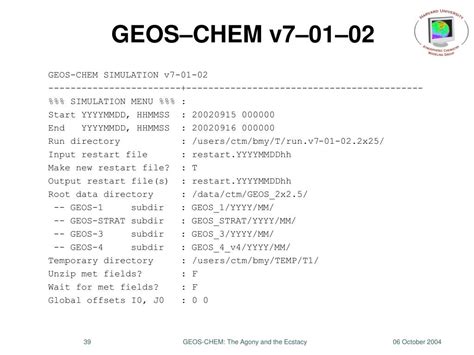 Ppt Geoschem The Agony And The Ecstasy Powerpoint Presentation Free Download Id4535517
