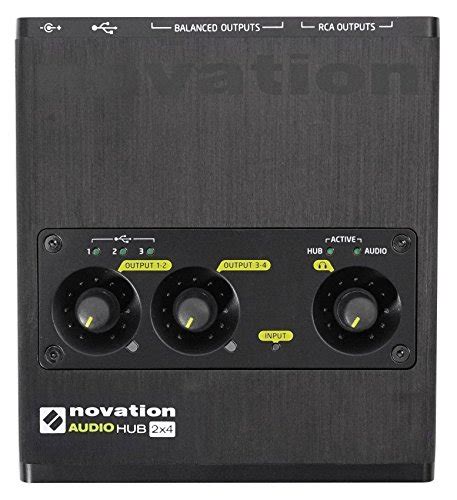 Novation AudioHub 24 USB Audio Interface SynthWave
