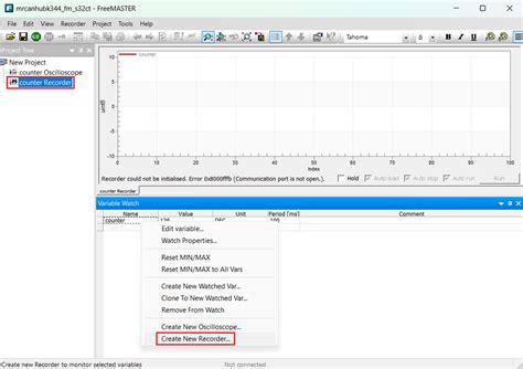 Sending Data Via Uart And Monitoring Signals With Freemaster Nxp