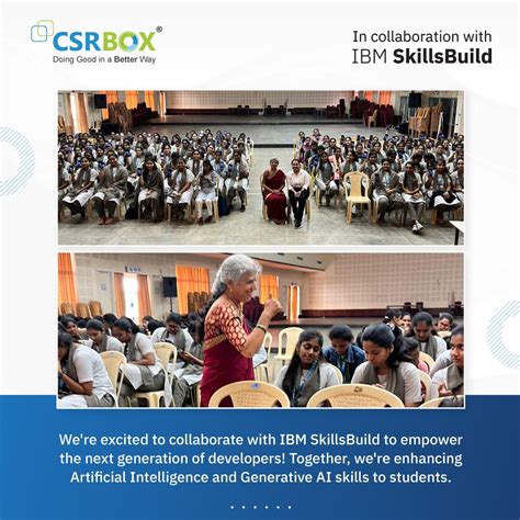 csrbox on linkedin ibmskillsbuild ai developer futureready ai…