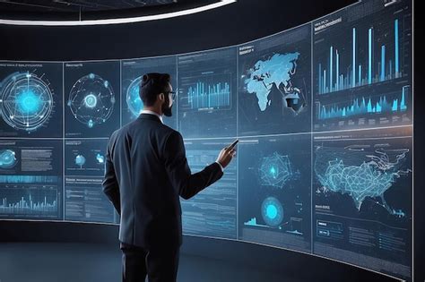 Premium Photo Big Data Technology And Data Science Data Scientist Querying Analysing And