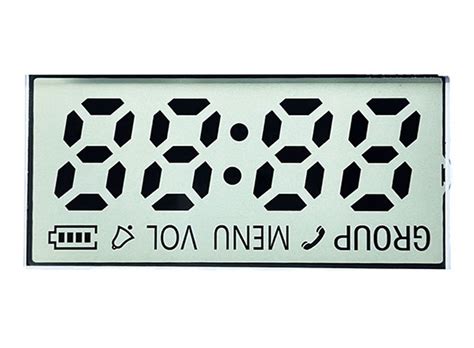 custom alarm clock tn htn segment lcd display lcd and lcd panel price