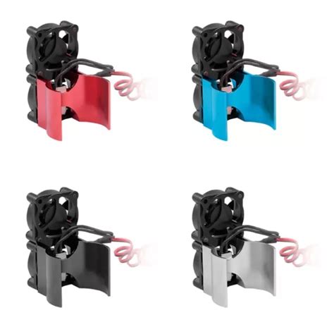 Alloy Clamp Heatsink Motor Heat Sink Double Cooling Fan With Thermal £8 99 Picclick Uk
