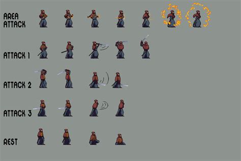 Wizard Pixel Art Sprites Pack 2 Download