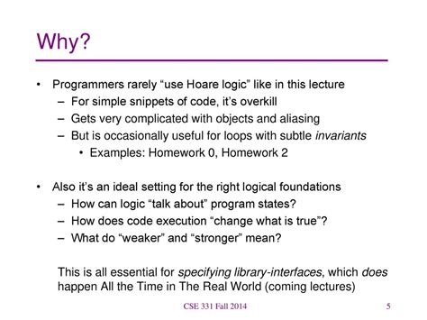 Cse 331 Software Design And Implementation Ppt Download