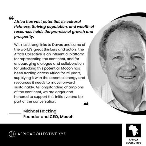 Africa Collective On Linkedin Here Is What Michael Hacking Founder