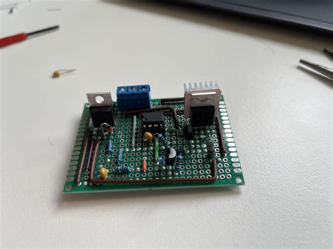 Please Critique My First Protoboard Circuit Including Soldering Board