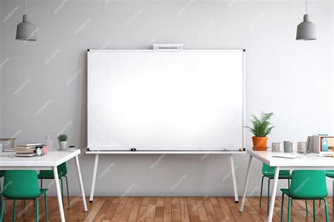 Premium Photo Classroom With Whiteboard