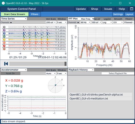 Openbci Gui Works In 337 But Doesnt Work In 4 Electronics Arduino