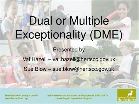 Ppt Dual Or Multiple Exceptionality Dme Powerpoint Presentation Free Download Id 2760123