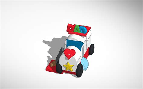 3d Design Zach Dad Car Tinkercad