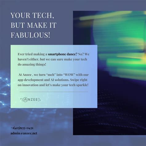 Anzee On Linkedin Techinnovation Appdevelopment Artificialintelligence
