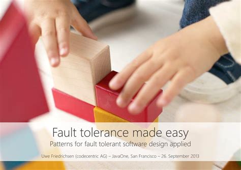 PPT Fault Tolerance Made Easy Patterns For Fault Tolerant Software Design Applied PowerPoint