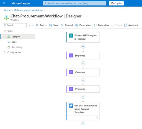 Create Chat Completions In Workflows With Prompt Templates Microsoft Learn