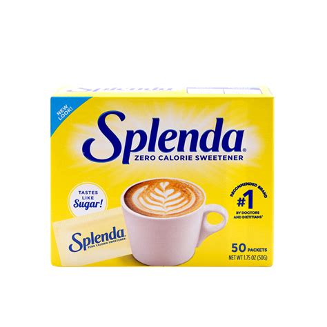 Splenda Sweetener Packets 100 Ct 100g Federated Distributors Inc