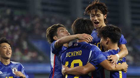 일본 아시안게임 남자 축구 결승 진출홍콩에 대승