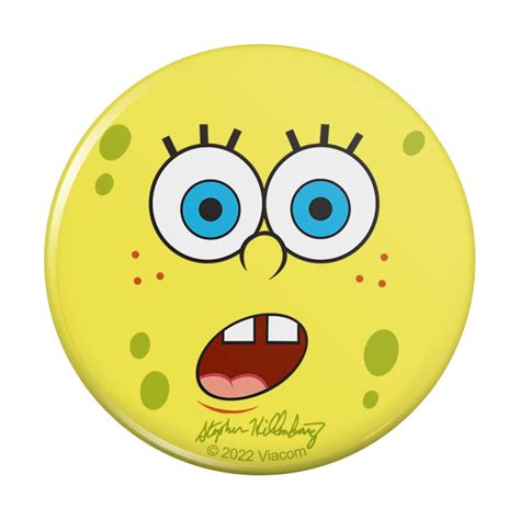 Spongebob Surprise Face Kitchen Refrigerator Locker Button Magnet