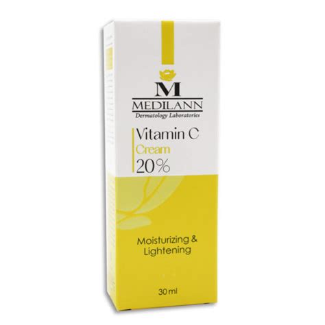 کرم ویتامین سی مدیلن روشن کننده و مرطوب کننده 30 میل داروخانه آنلاین