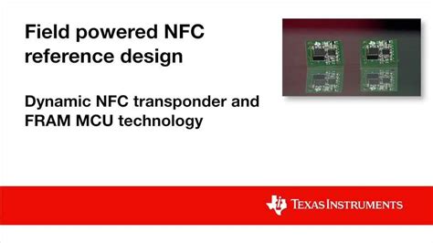 Forget The Battery With NFC And MSP FRAM MCUs Video TI Com