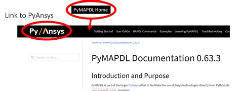 Project Home Page Links In Doc · Issue 169 · Ansyspyprimemesh · Github