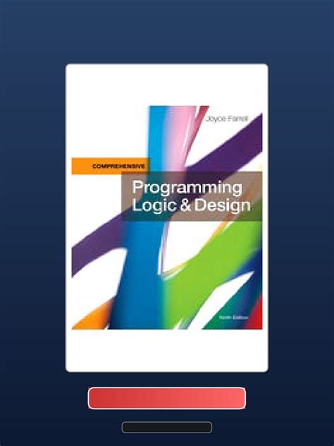 Test Bank For Programming Logic Design Comprehensive 9th Edition Full