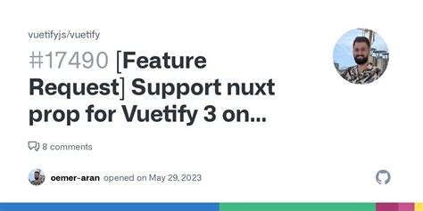Feature Request Support Nuxt Prop For Vuetify 3 On Routable Components · Issue 17490