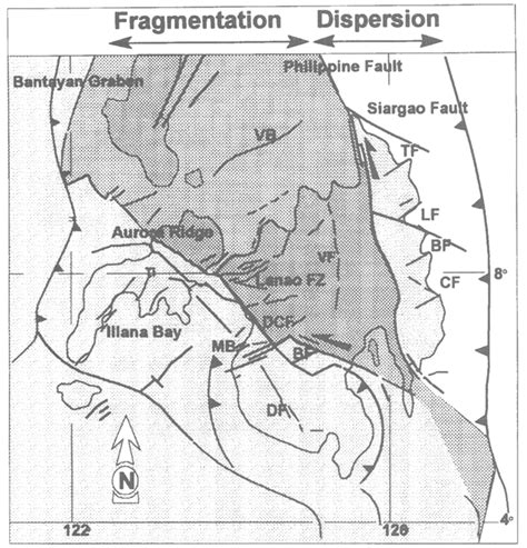 Simplified Map Of The Major Post Early Pleistocene Extensional Faults
