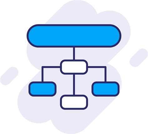 Hierarchical Structure Line Filled Backgroud Icon 38164369 Vector Art