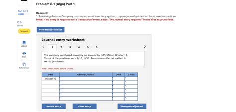 Solved Required Information Problem 8 1 Algo Various