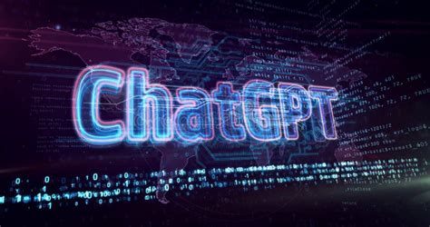 Chatgpt Neon Sign Abstract Concept 3d Illustration Stock Illustration