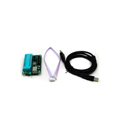 PIC K USB Automatic Develop Microcontroller Programmer With ICSP Cable Body Width Mm