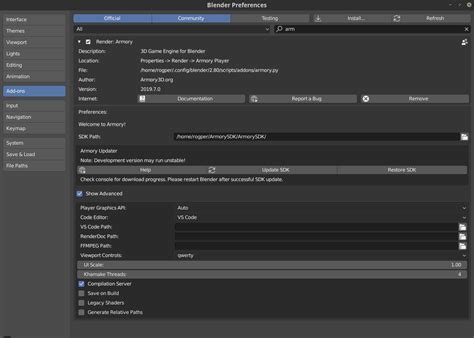 Permission Error Reports On Linux Mint 19 1 And Skd 2019 7 General Armory 3d
