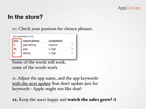 App Store Seo Tutorial Ppt