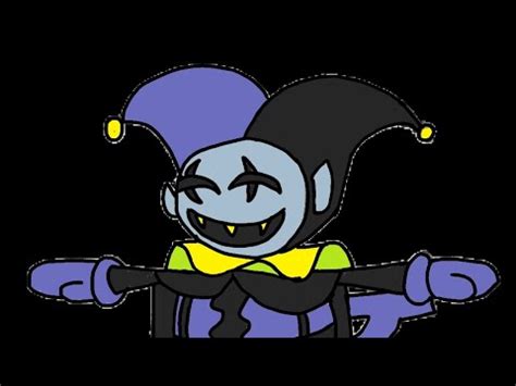 Jevil T Pose Blank Template Imgflip