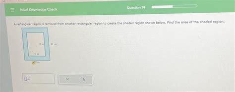Solved A Rectangular Region Is Temoved From Another