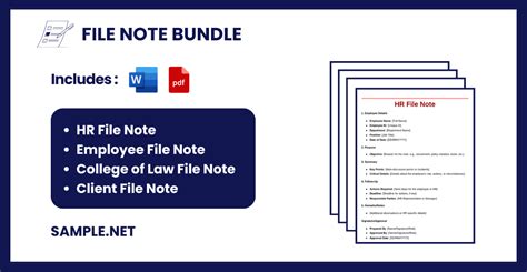 23 Free File Note Samples To Download