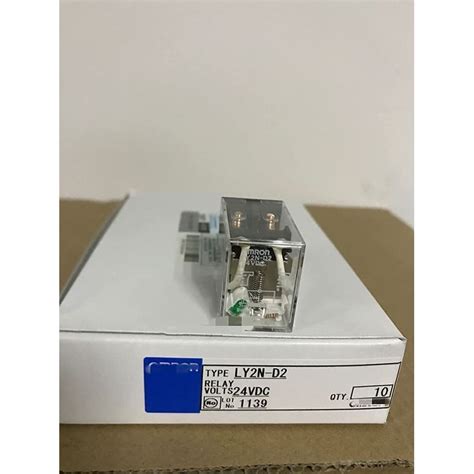 Set Of 10 Compatible Omron Omron Relay Ly2n D2 Dc24v 24vdc Online Marketplace Everymarket