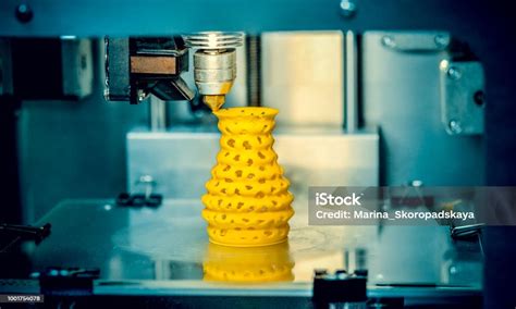 3d 프린터 인쇄 개체 노란색 양식 근접 촬영 3차원 인쇄에 대한 스톡 사진 및 기타 이미지 3차원 인쇄 레이저 3차원 형태 Istock