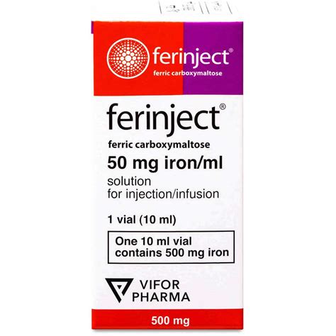 Ferinject Iron 1 Vial For Injection ايفيتا Ivita